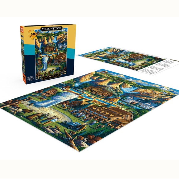 Buffalo David Bitton | Other | Yellowstone 30 Piece Dowdle Puzzle ...